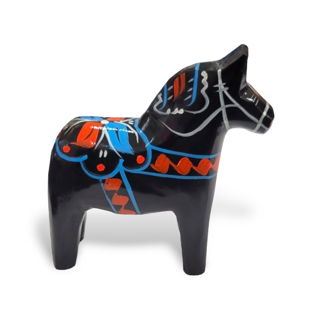 Black Swedish Dala Horses for Sale – Swedish Gift Store
